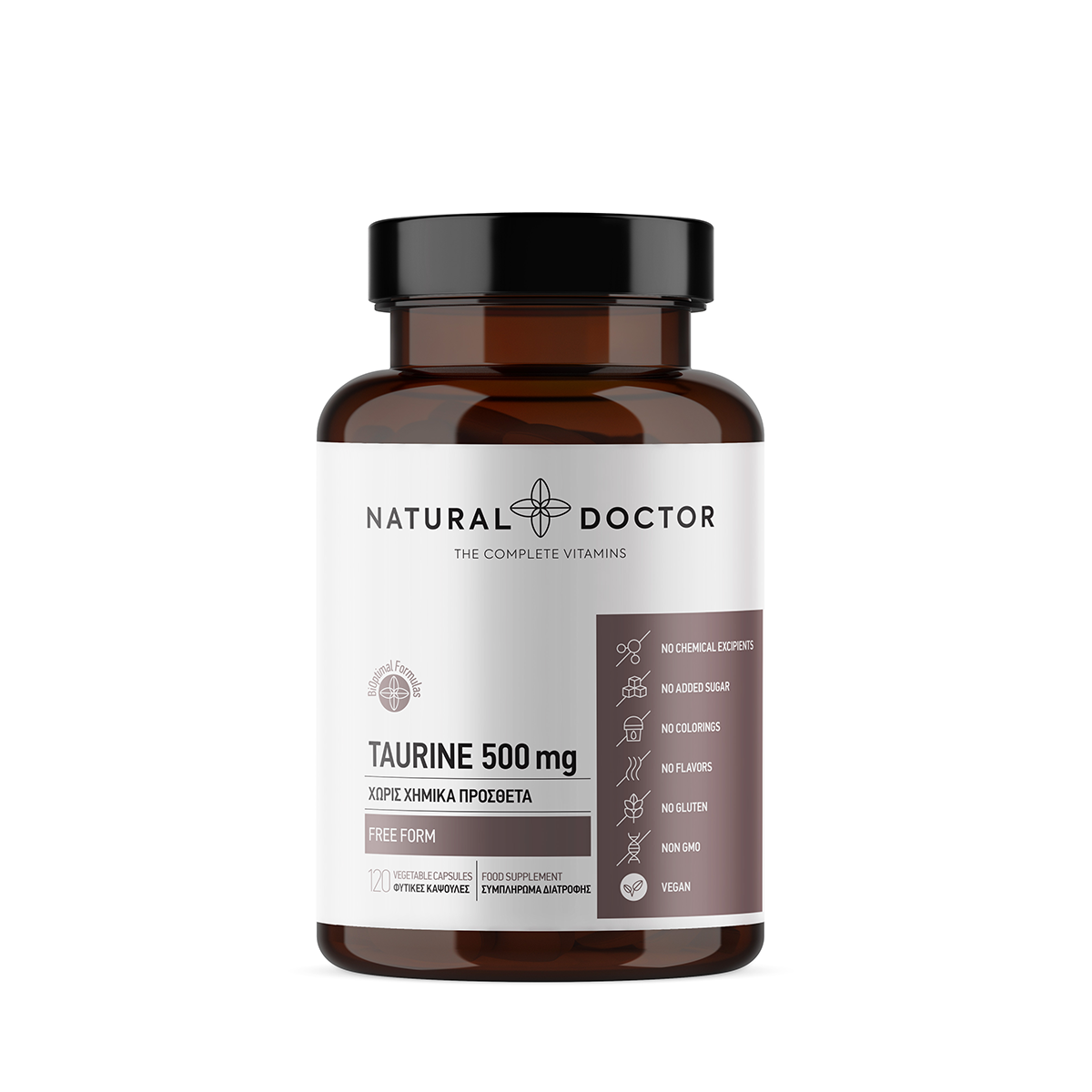 Taurine 500 mg | Natural Doctor